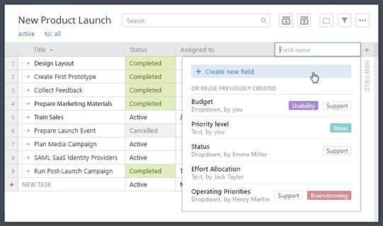Personalize Wrike with New Custom Fields | Blog Wrike