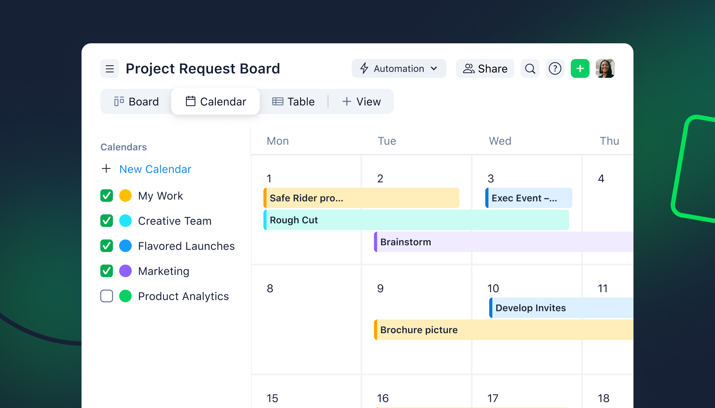 3 ways to create a project calendar in project management