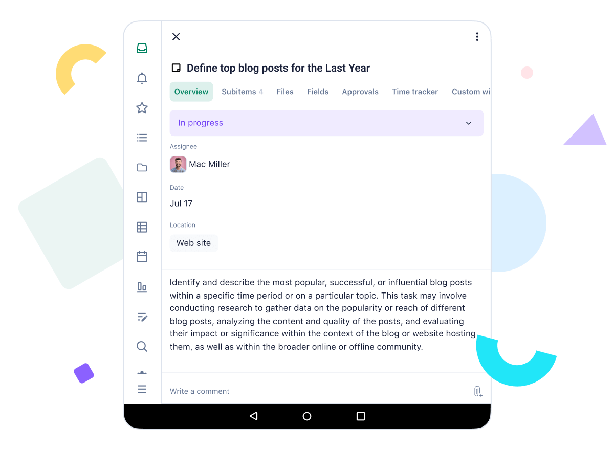 Download the free Wrike app